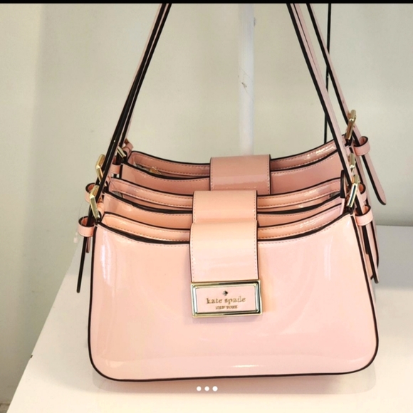 kate spade | Bags | Nwt Kate Spade Kf53 Reegan Patent Small Shoulder ...